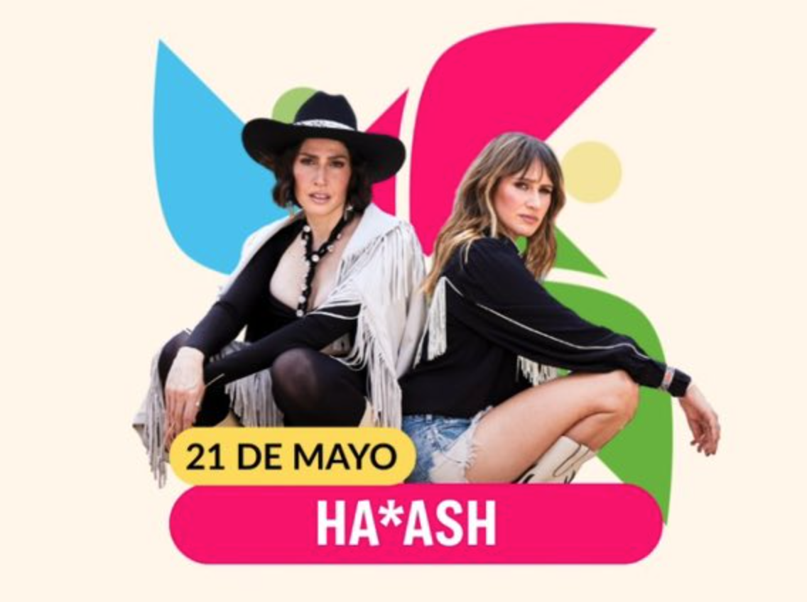 Ha*Ash en el Palenque de la Feria Santa Rita 2026 - Feria de Santa Rita ...
